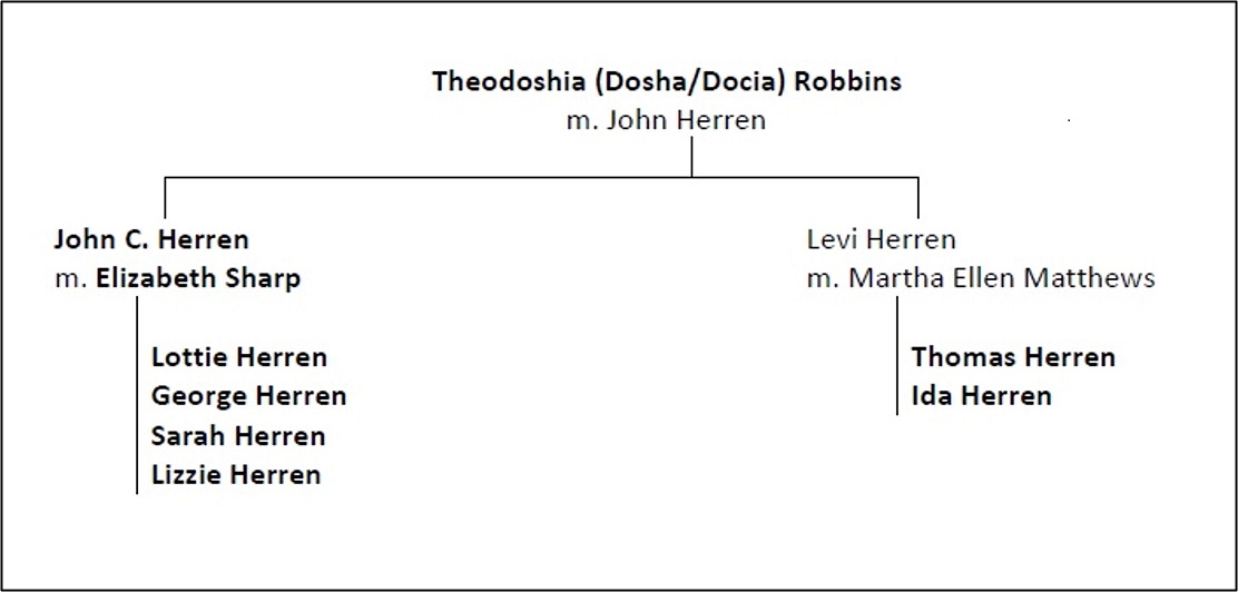 1880s Calling Cards | Robbins Roots