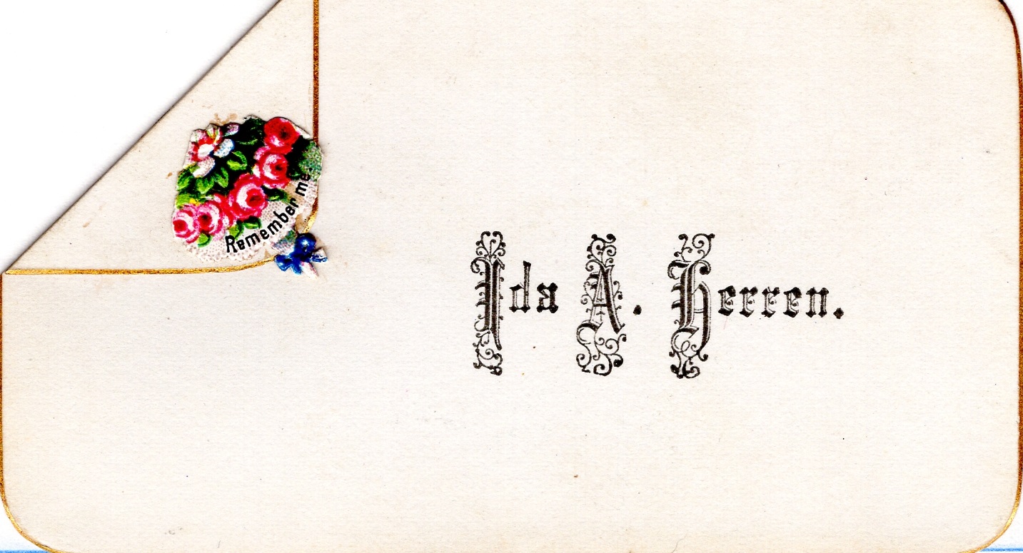 1880s Calling Cards | Robbins Roots