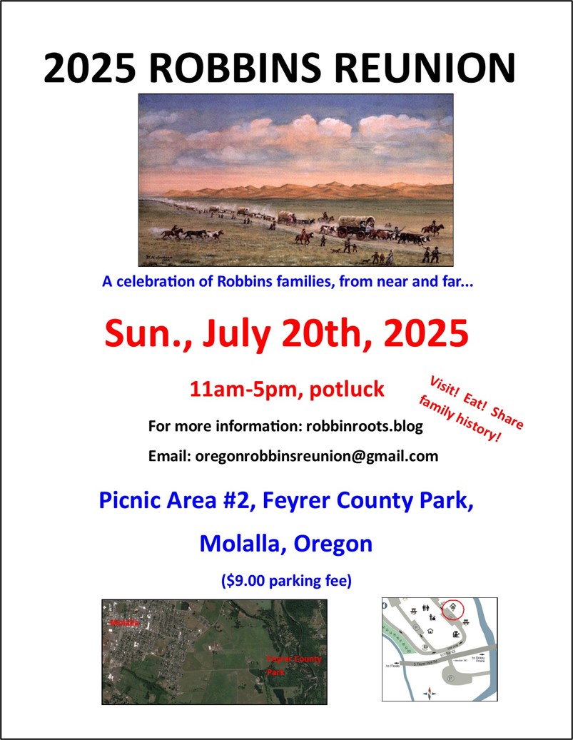 2025 Robbins Reunion in Oregon | Robbins Roots